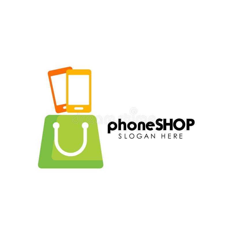 Phone Shop Logo Design Template. Gadget Shop Logo Design Stock Vector ...