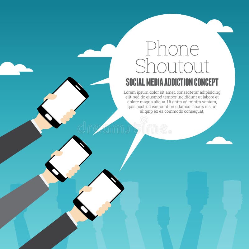 Phone Shoutout Stock Illustrations – 6 Phone Shoutout Stock ...