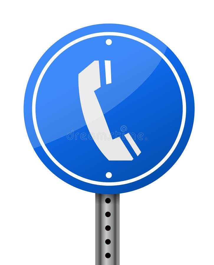Phone sign stock illustration. Illustration of message - 27839298