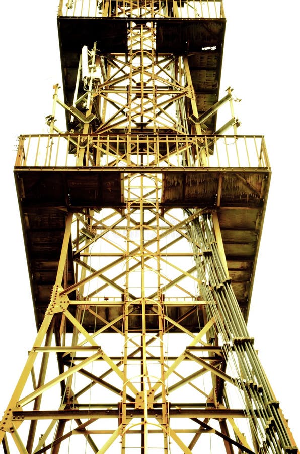 Phone signal tower stock photo. Image of industrial, mast - 23540856