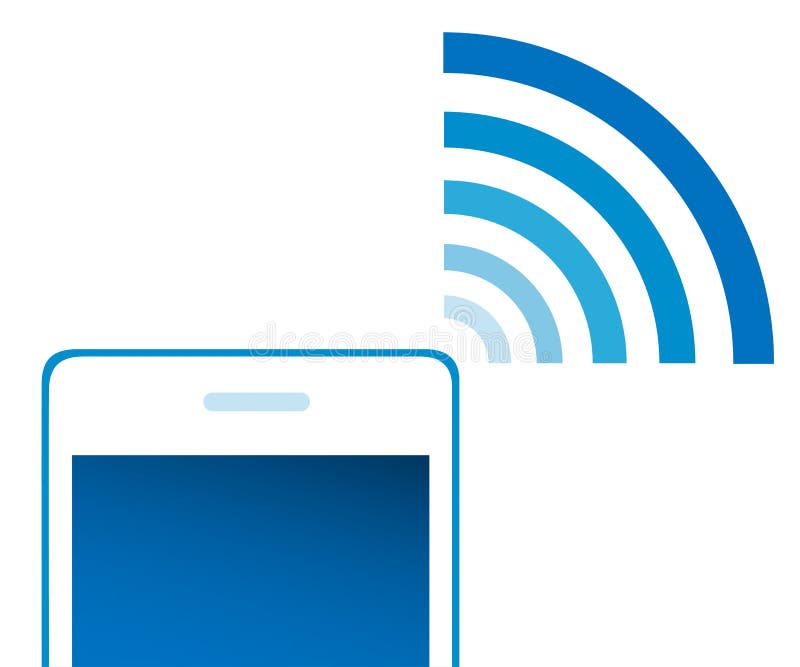 Phone Signal and Battery Icons Stock Vector - Illustration of iphone ...