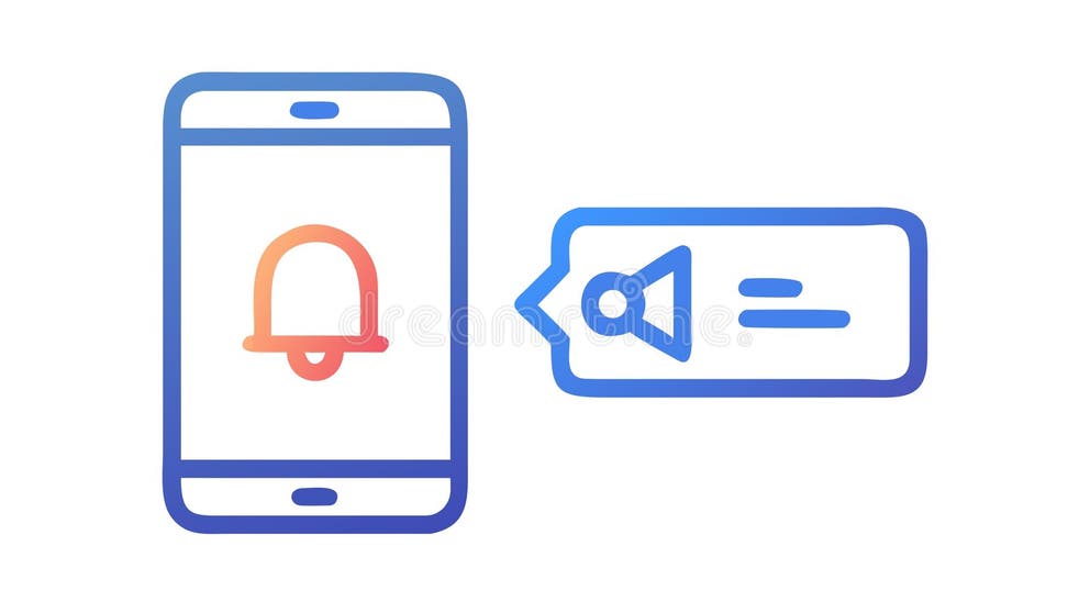 Phone Sound & Notification Icon: Mobile Control, Vector Design ...
