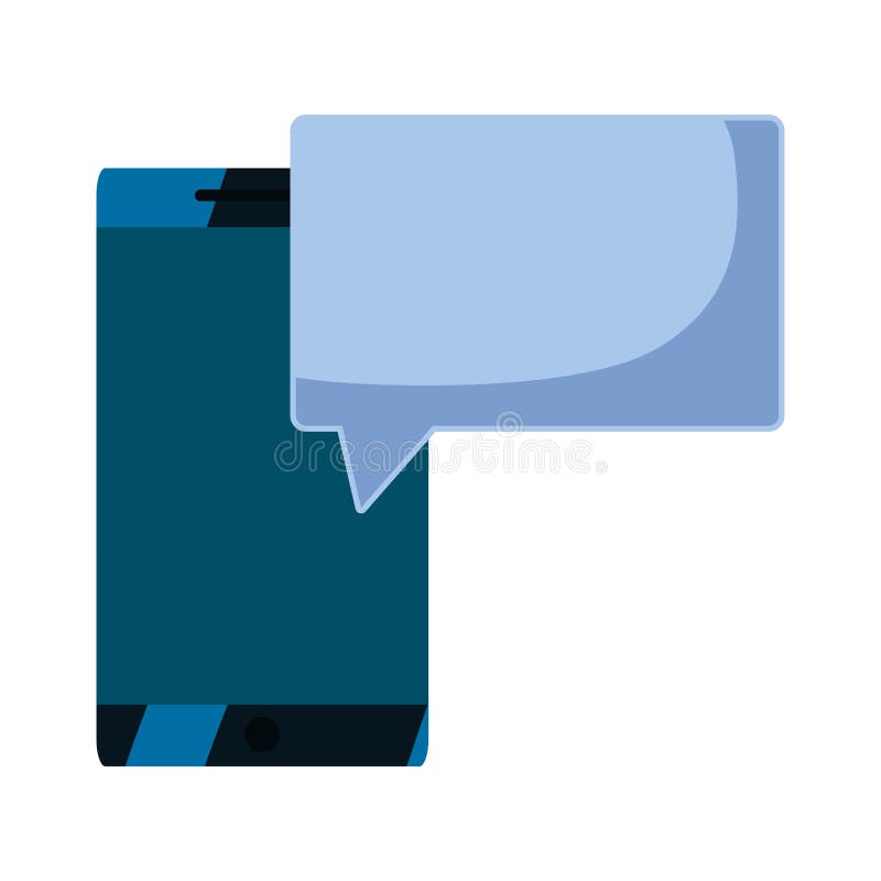 Phone speech bubble stock vector. Illustration of isolated - 140592915