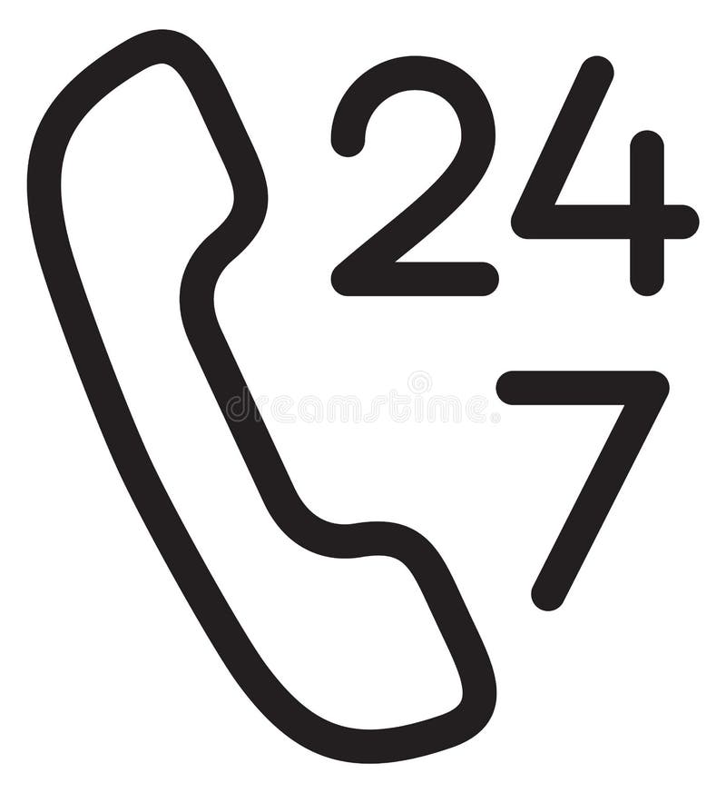 Hotline Call Center Assistant. Customer Support Operator Stock Vector ...