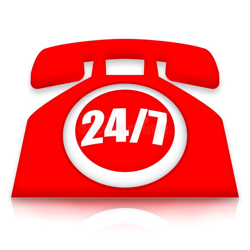 Red Telephone Customer Support Stock Illustrations – 2,152 Red ...