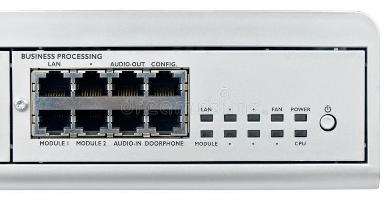 Phone switch cpu module stock image. Image of electronic - 9744977