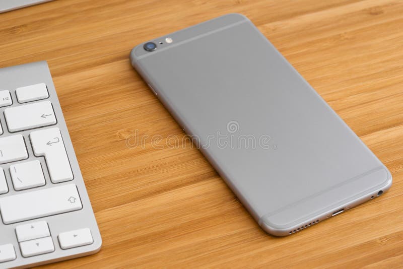 Phone is on the table stock image. Image of network, empty - 73587789