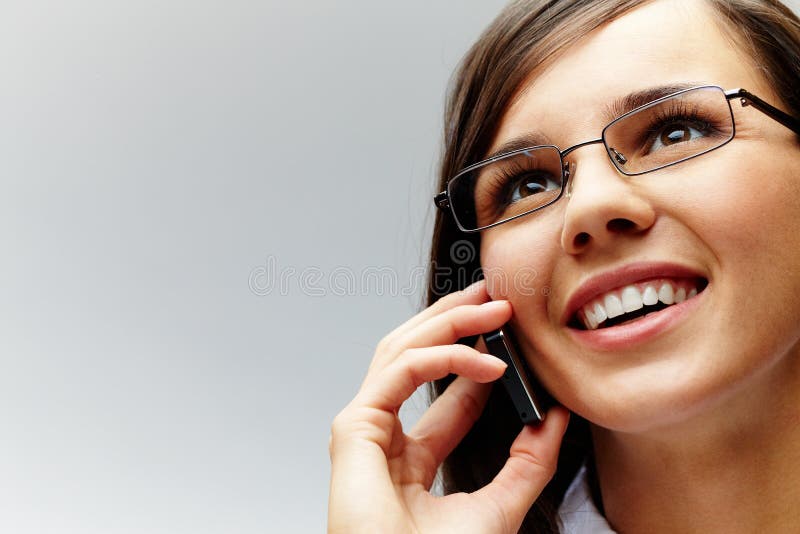 Phone talk stock image. Image of businesspeople, business - 16553771