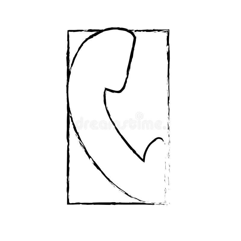 Phone thumbnail icon image stock illustration. Illustration of ...