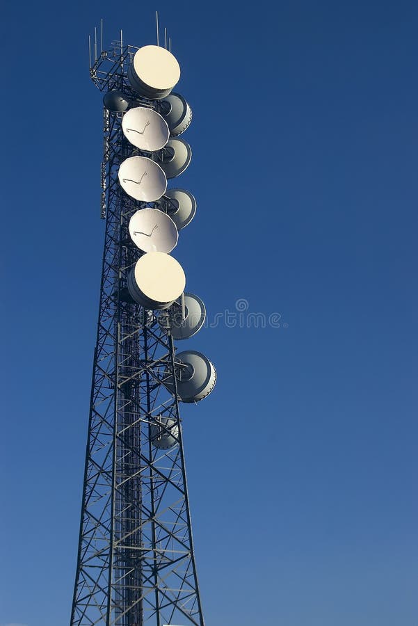 Phone tower stock image. Image of transmit, tech, coverage - 2001467