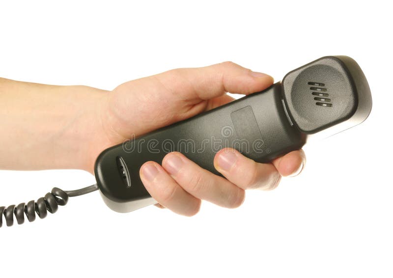 Phone tube stock image. Image of concept, hotline, cutout - 19020367