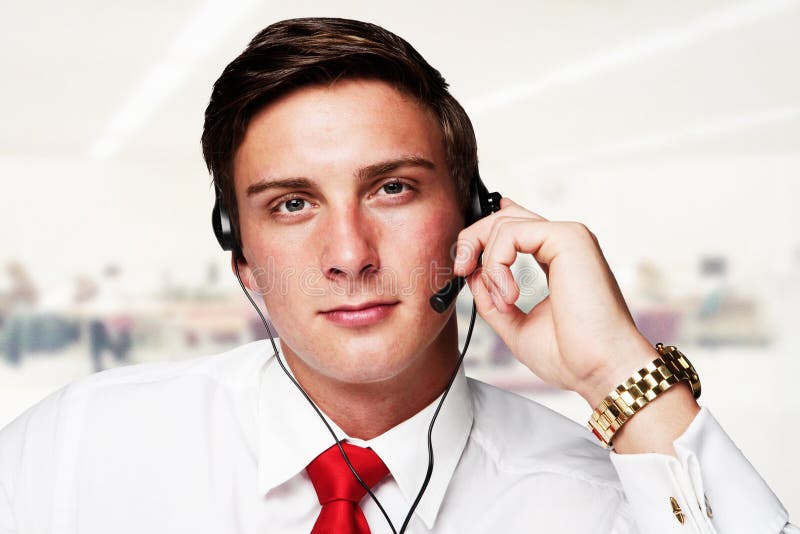 On the phone at work stock image. Image of boss, desk - 23270909