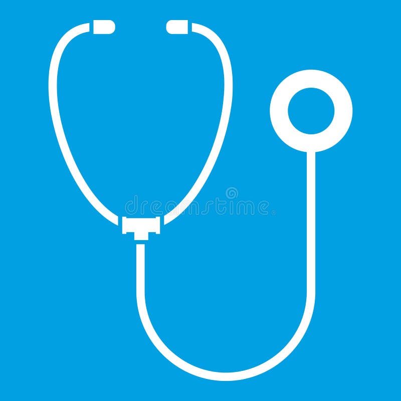 The Phonendoscope Icon. Stethoscope Symbol Stock Illustration ...