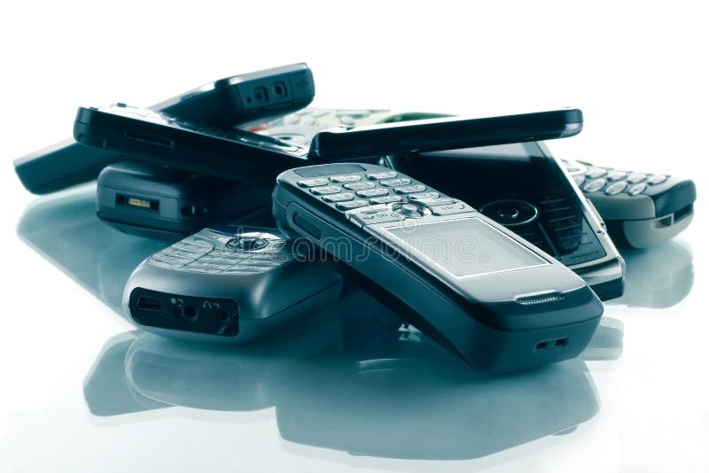 Open mobile phone 02 stock photo. Image of organizer, handy - 954466