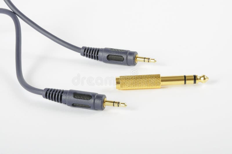 Phono Jacks stock photo. Image of metal, music, wire - 13281950