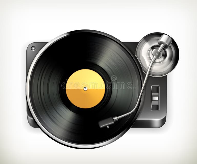 Turntable Phonograph Stock Illustrations – 4,197 Turntable Phonograph ...
