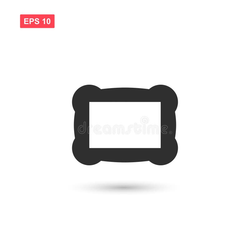 Photo Frame Icon Vector Design Isolated 3 Stock Vector - Illustration ...