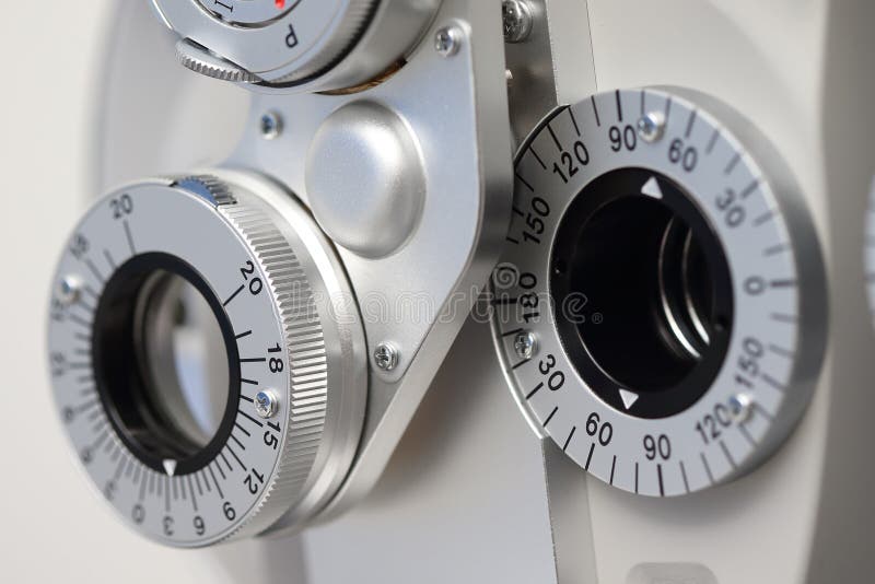 Phoropter stock image. Image of optical, medicine, instrument - 253956329