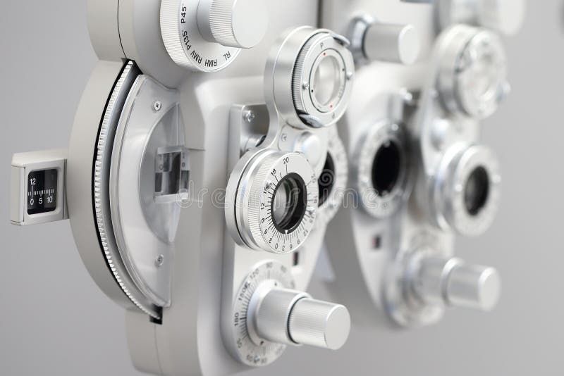 Phoropter stock image. Image of phoropter, optometrist - 253956331