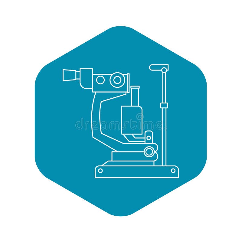 Phoropter Icon, Simple Style Stock Vector - Illustration of corrective ...