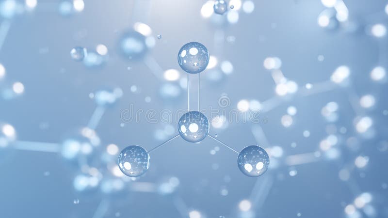 Phosgene Molecular Structure 3d, Flat Model, Colorless Gas, Structural ...