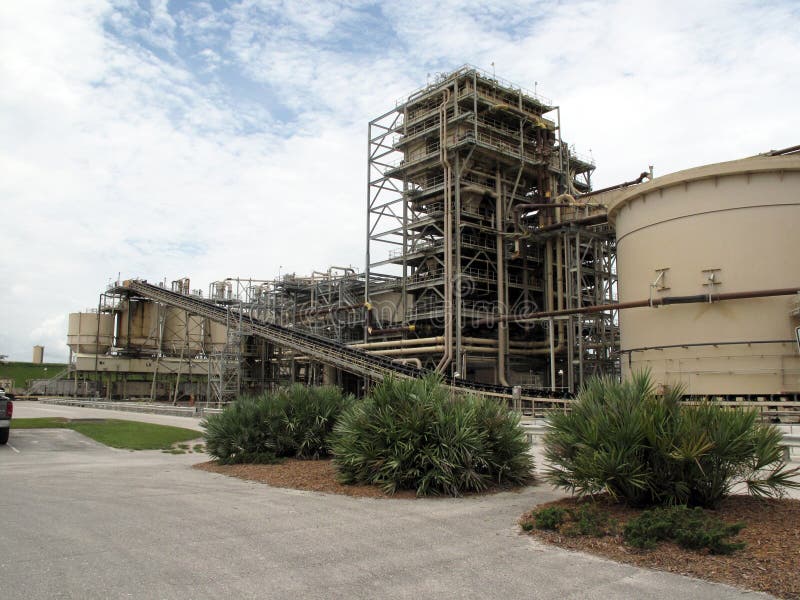 Phosphate Plant stock photo. Image of phosphate, silo - 15212472