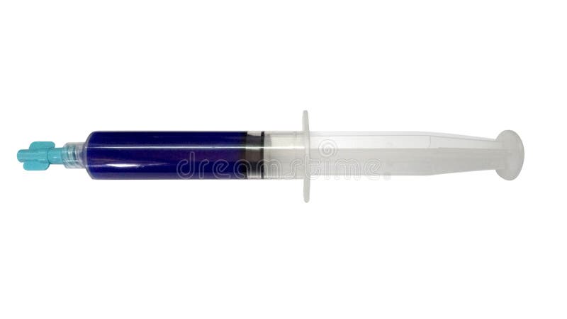 Phosphoric Acid Etching Gel Syringe Stock Image - Image of etching ...