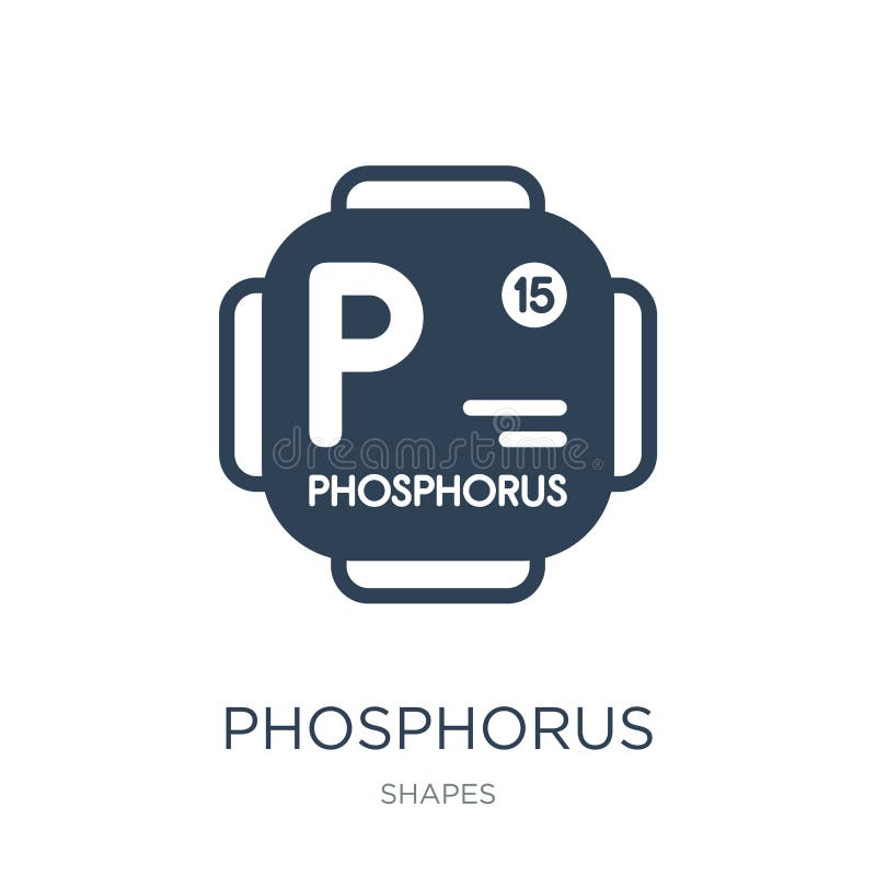 Phosphorus Icon In Trendy Design Style. Phosphorus Icon Isolated On ...