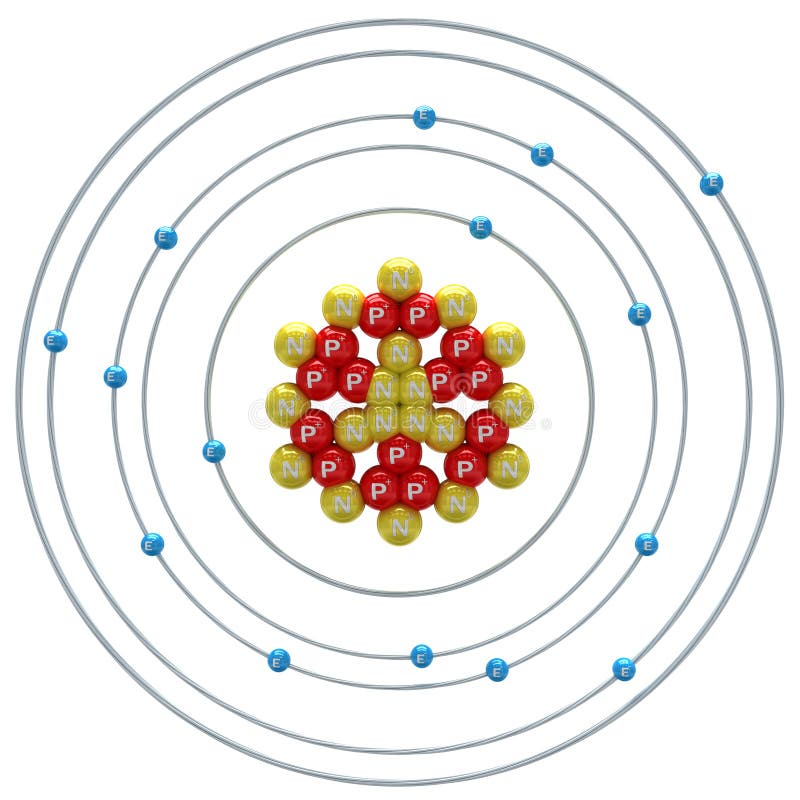 3d Atom Model Phosphorus