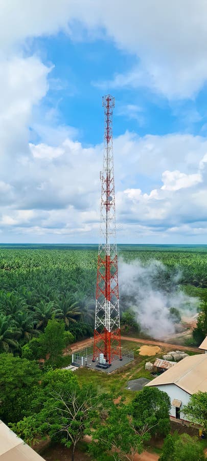 Network towers editorial photography. Image of vehicle - 261651992