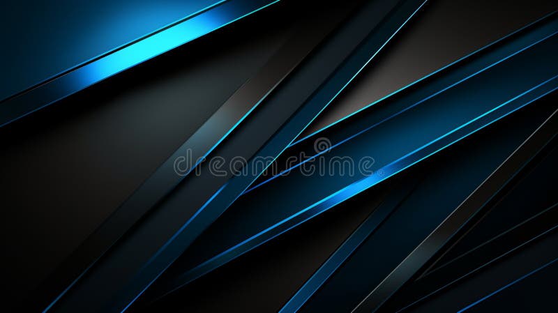 Photo of an Abstract Background with Blue and Black Lines Stock ...