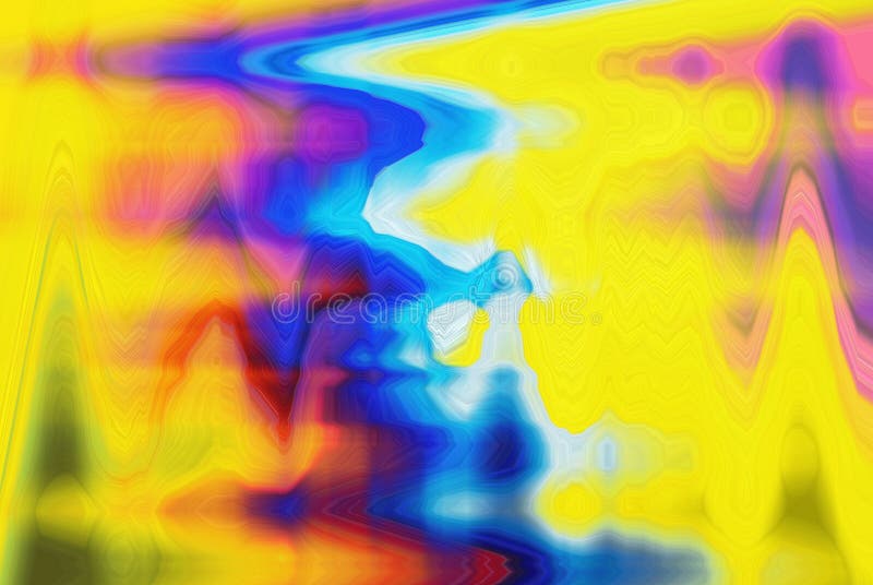 Abstract Wavy Rainbow Background Colourful Colors Colours Lines ...