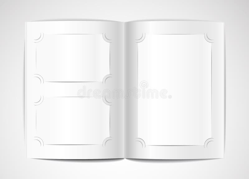 Photo album pages stock vector. Illustration of design - 21834895