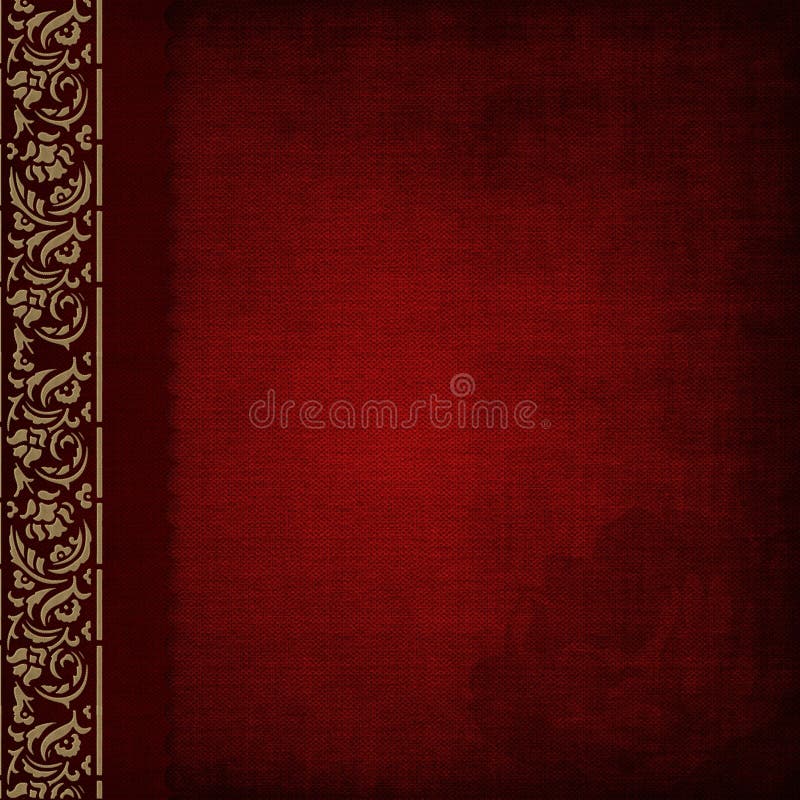 Red cover for an album stock illustration. Illustration of paper - 3812229