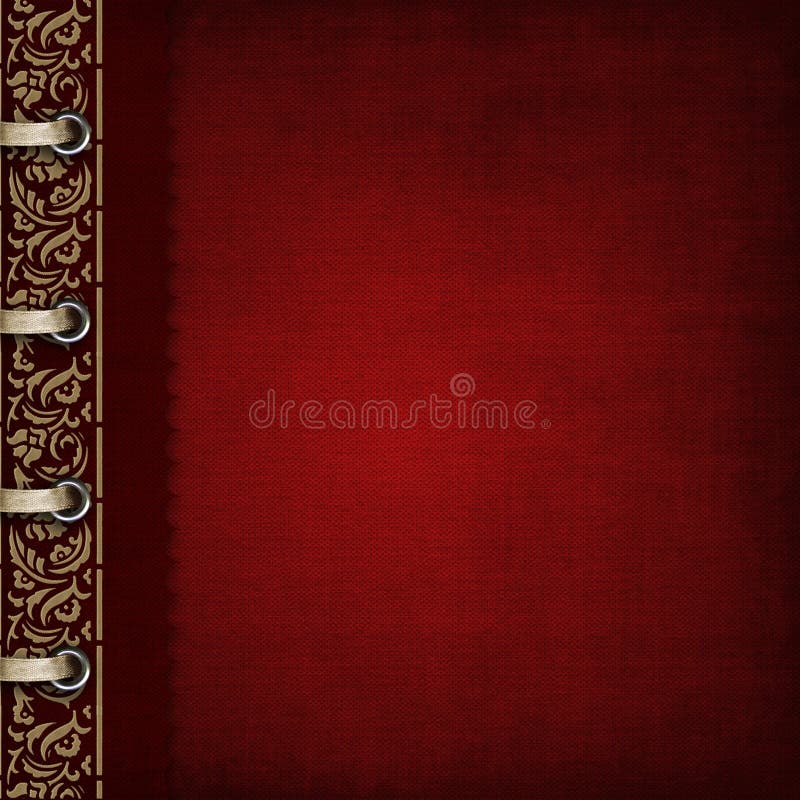 Photo album red cover stock image. Image of material - 23652129