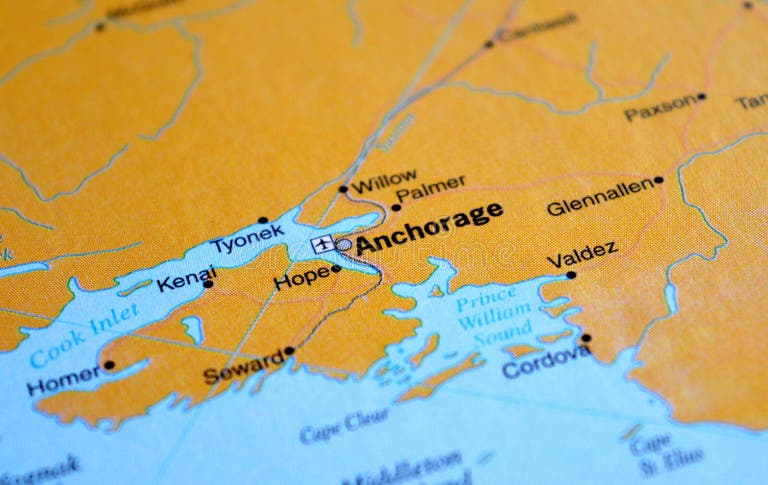 102 Anchorage Travel Map Stock Photos - Free & Royalty-Free Stock ...