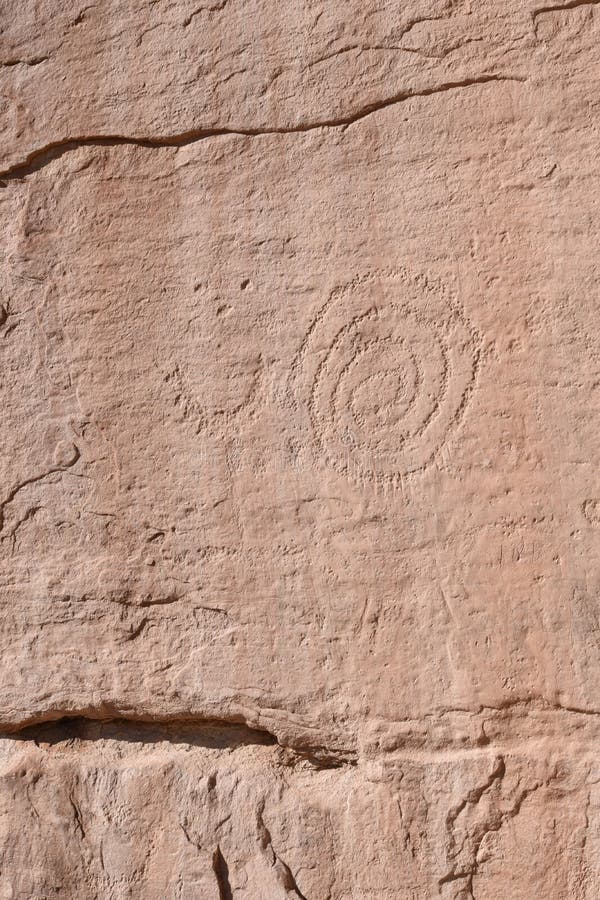 Photo of Ancient Petroglyphs Stock Photo - Image of carved, national ...