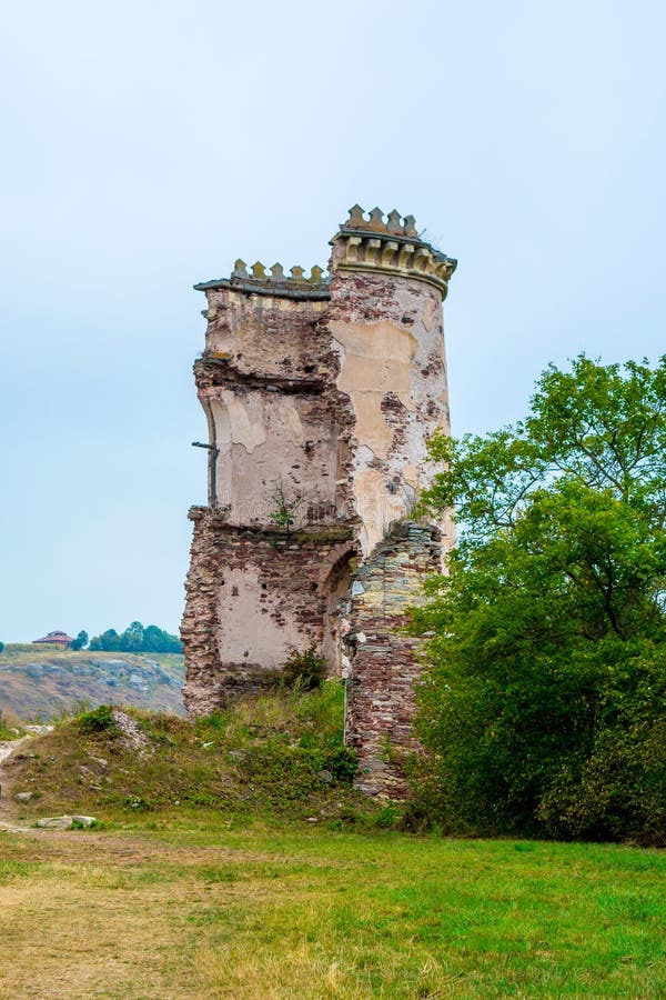 Photo of Ancient Stone Castle Tower in Nyrkiv Stock Image - Image of ...