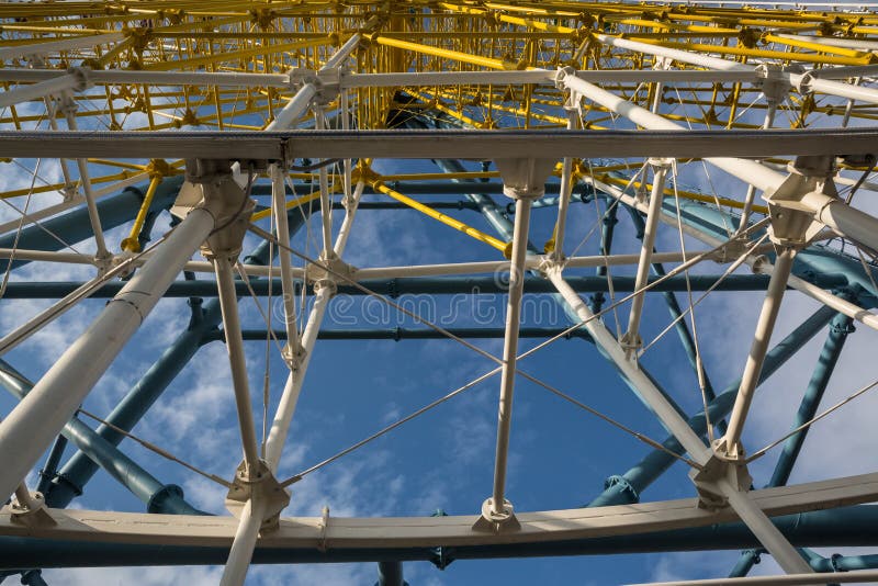 Photo of Architectural Details of the Metallic Structure of a Big ...