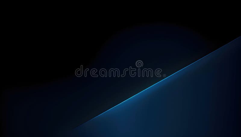 Blue and Light Blue Background with Illuminated Thin Line AI Generated ...