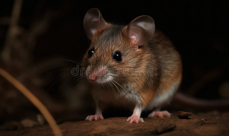 Photo of Asian Tree Mouse in Its Natural Habitat. Generative AI Stock ...
