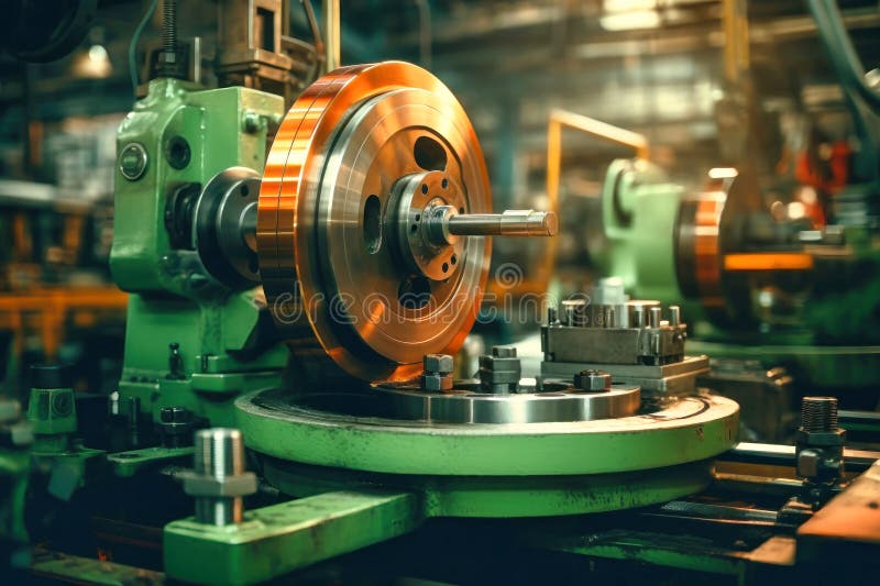 Photo of an Automated Machine Shaping Metal with Precision and ...