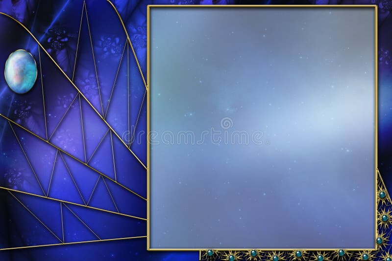 Photo Background Layout Design Stock Illustration - Illustration of ...