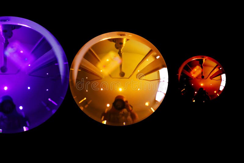 The Reflection of the Sun on a Metal Surface Stock Photo - Image of ...