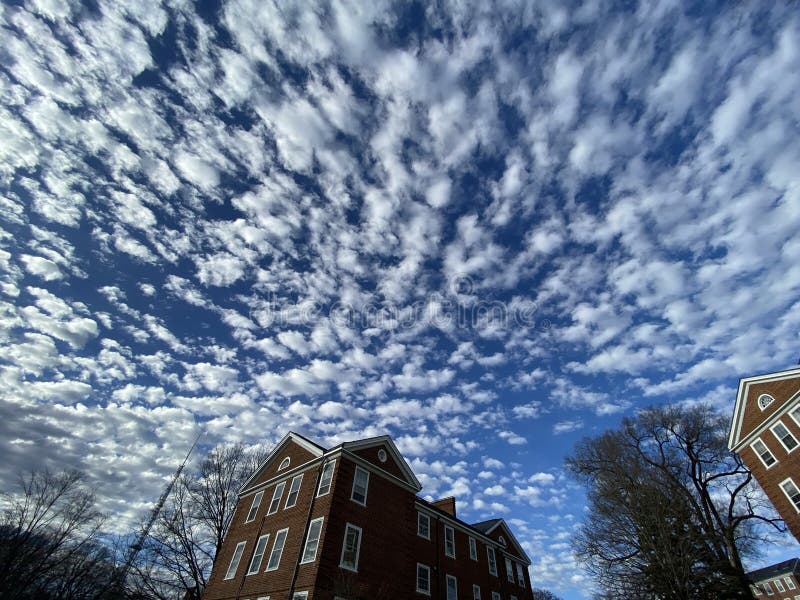 Beautiful Clouds and Sky in Washington DC Stock Image - Image of ...