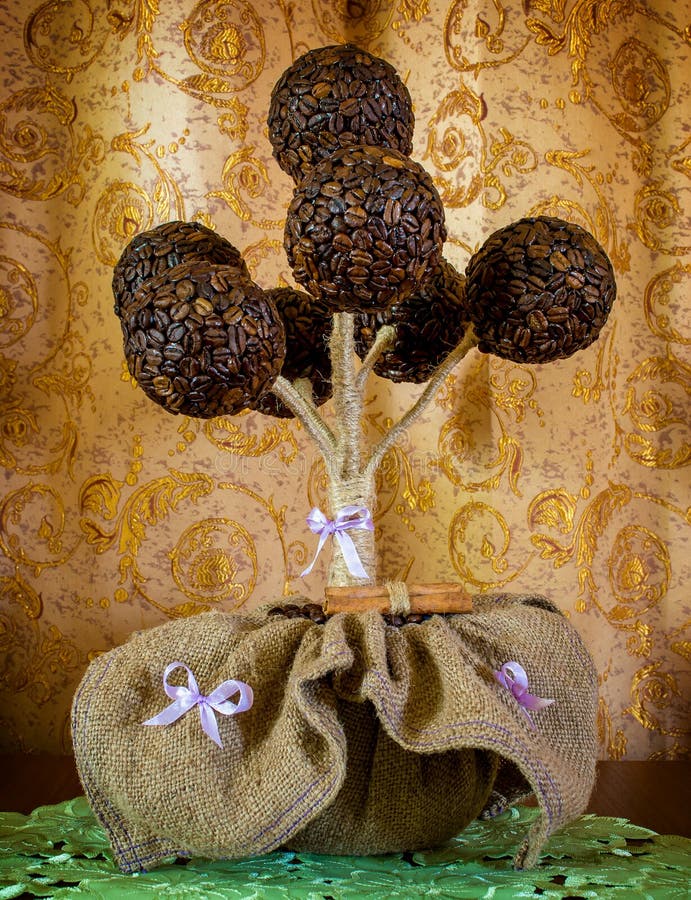 Beautiful Coffee Break Concept. Vintage Cup of Coffee on the Black ...