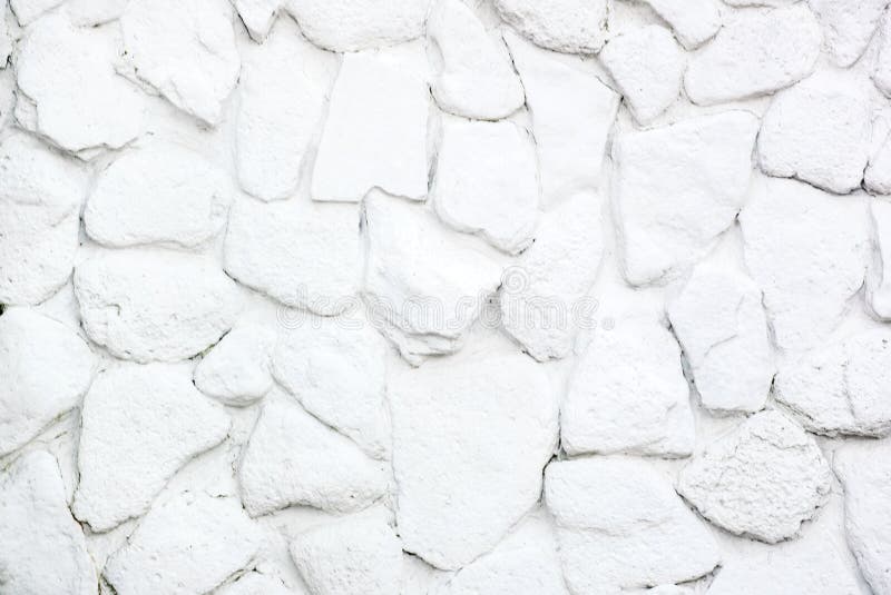 White Stone Wall for Background Stock Image - Image of architecture ...