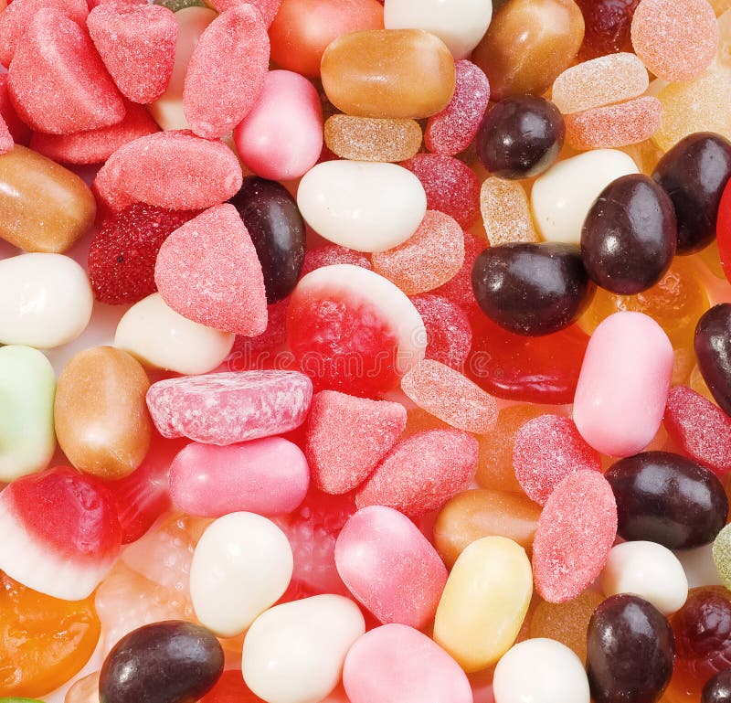 Photo of Big Collection Colored Candies Stock Photo - Image of color ...