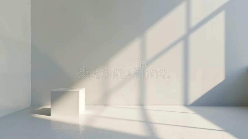 Photo Blends Light and Shadow for Depth Effect, Ai Generated Stock ...