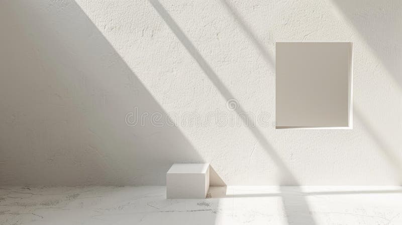 Photo Blends Light and Shadow for Depth Effect, Ai Generated Stock ...